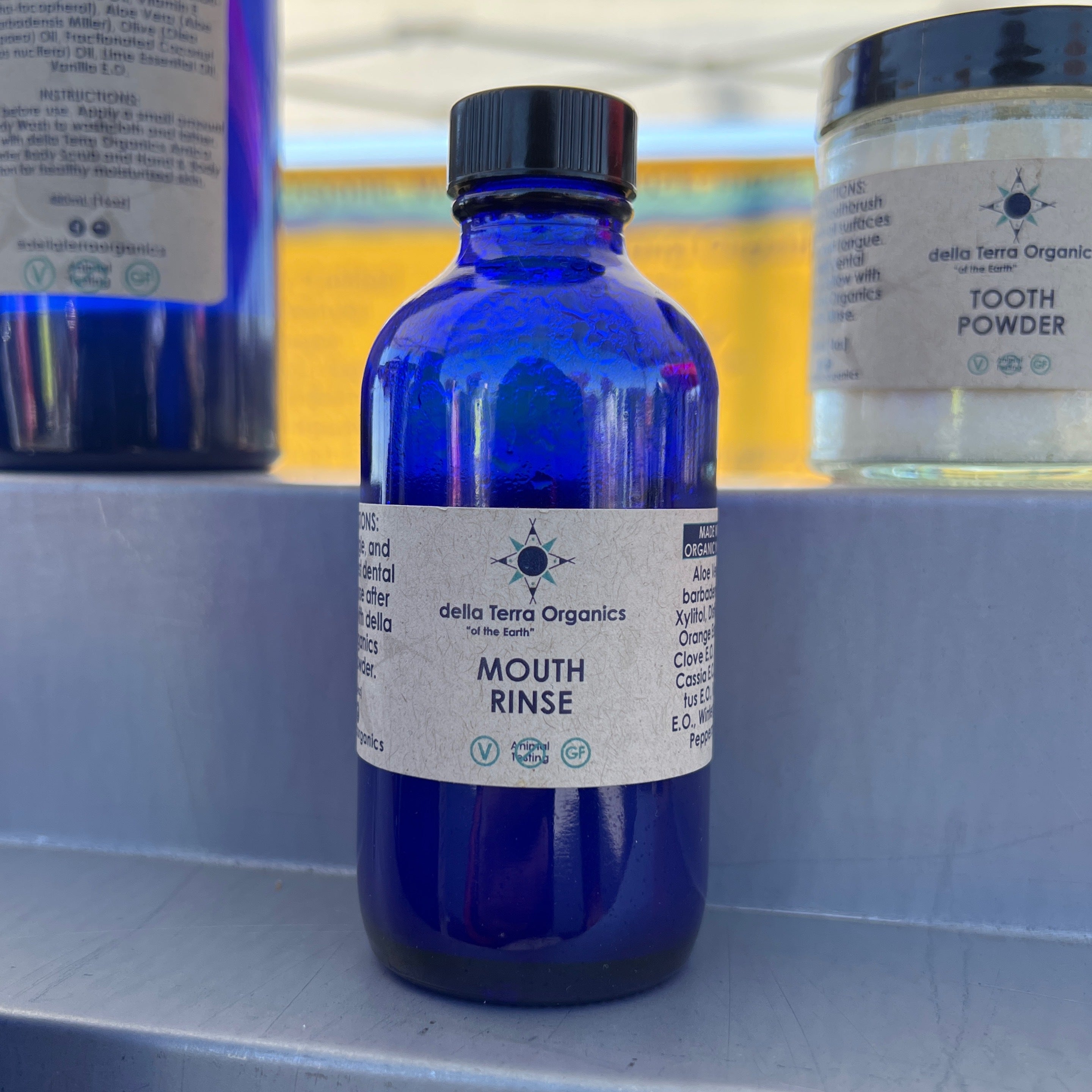 Mouth Rinse Della Terra Organics Mouth Rinse Della Terra Organics